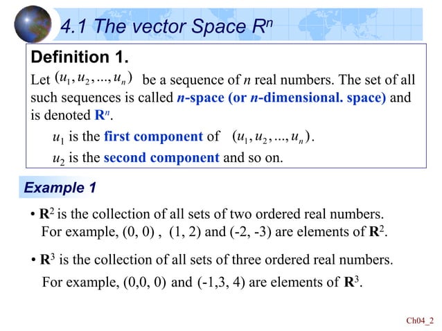 Mat 223_Ch4-VectorSpaces.ppt