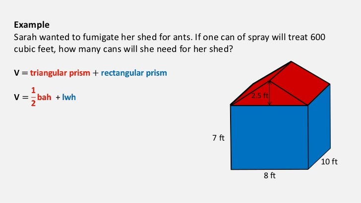 Mat2793 - Volume of Composite Shapes