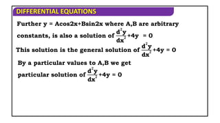 Maths differential equation ppt | PPT