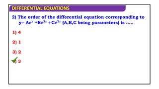 Maths differential equation ppt | PPT
