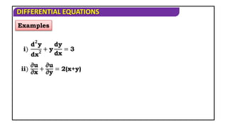 Maths differential equation ppt | PPT