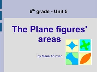 Mat_5th_UD5_The plane figures' areas | ODP