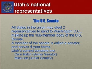 Utah Government PowerPoint | PPT