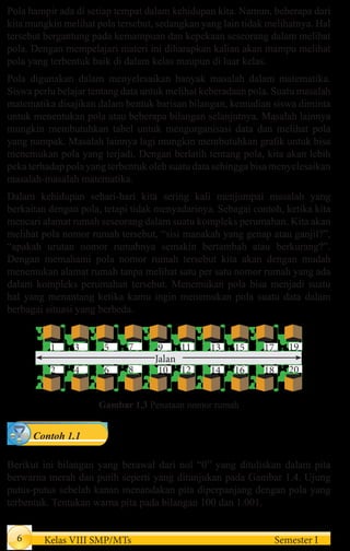 Mat 8 bab 1 pola bilangan | PDF