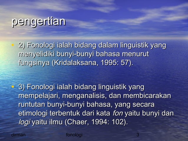 Mata kuliah-fonologi | PPT