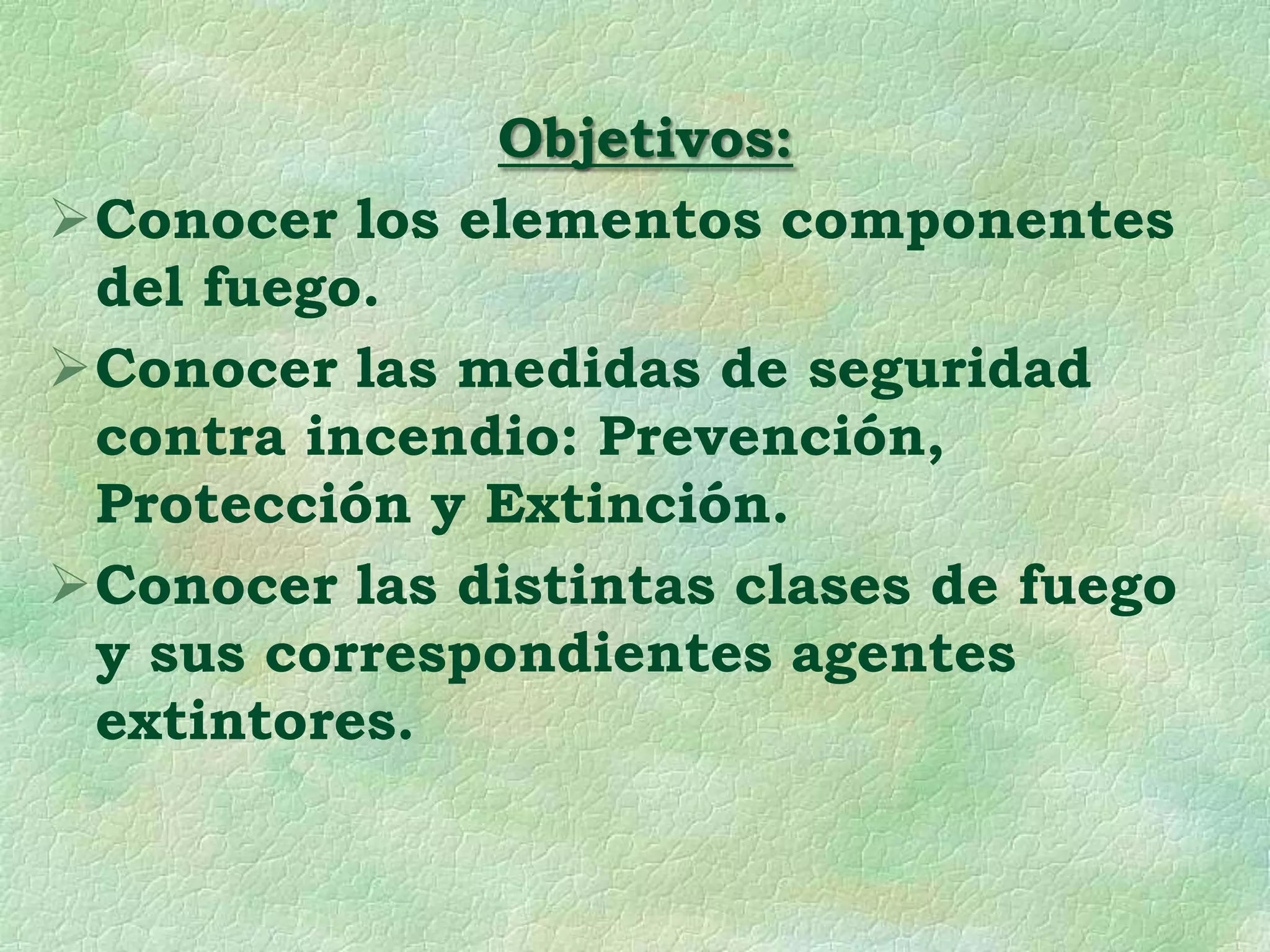 Prevención de Incendios. | PPT