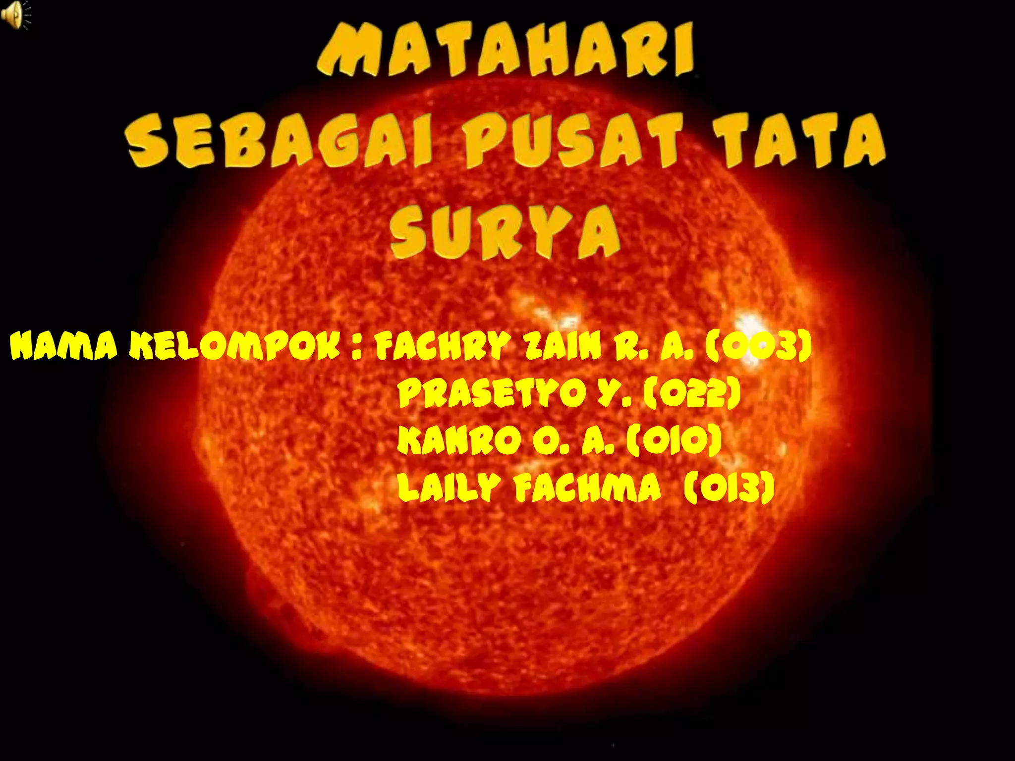 Matahari | PPTX