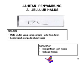 Mata jahitan asas | PPTX