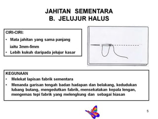Mata jahitan asas | PPTX