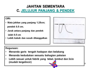Mata jahitan asas | PPTX