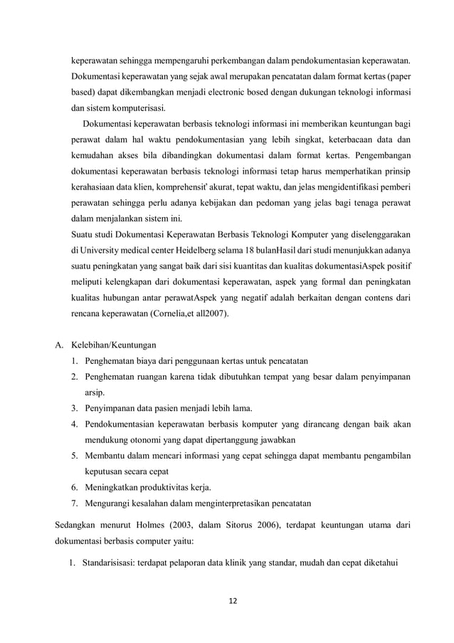 MATA KULIAH PROSES DOKUMENTASI KEPERAWATAN revisi 2.pdf