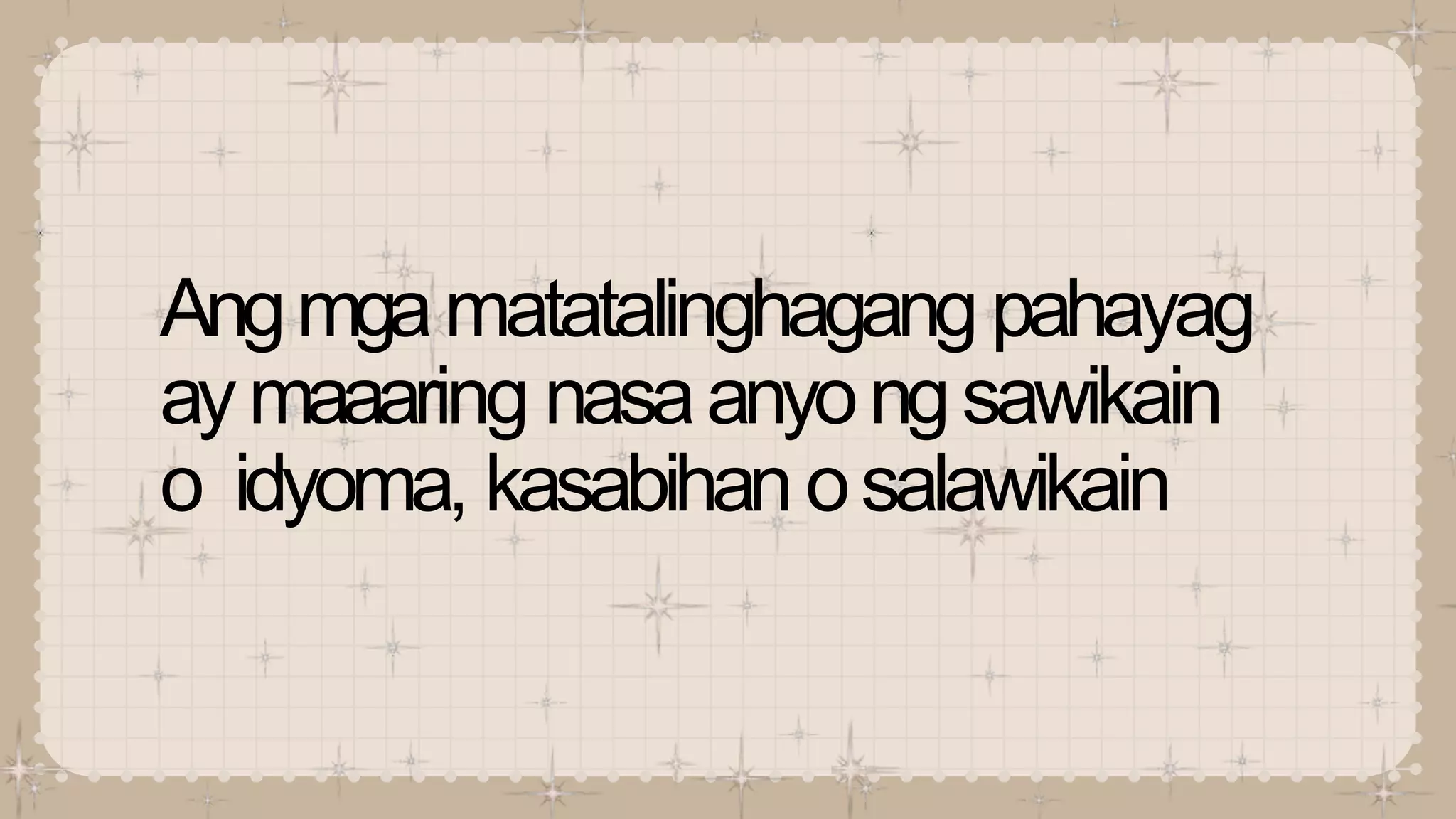 matalinghaga at eupemistikong pahayag.pptx