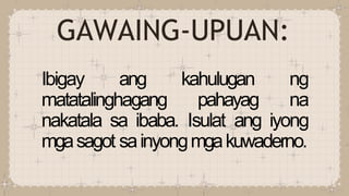 matalinghaga at eupemistikong pahayag.pptx