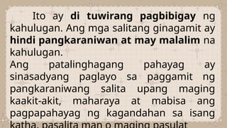 matalinghaga at eupemistikong pahayag.pptx