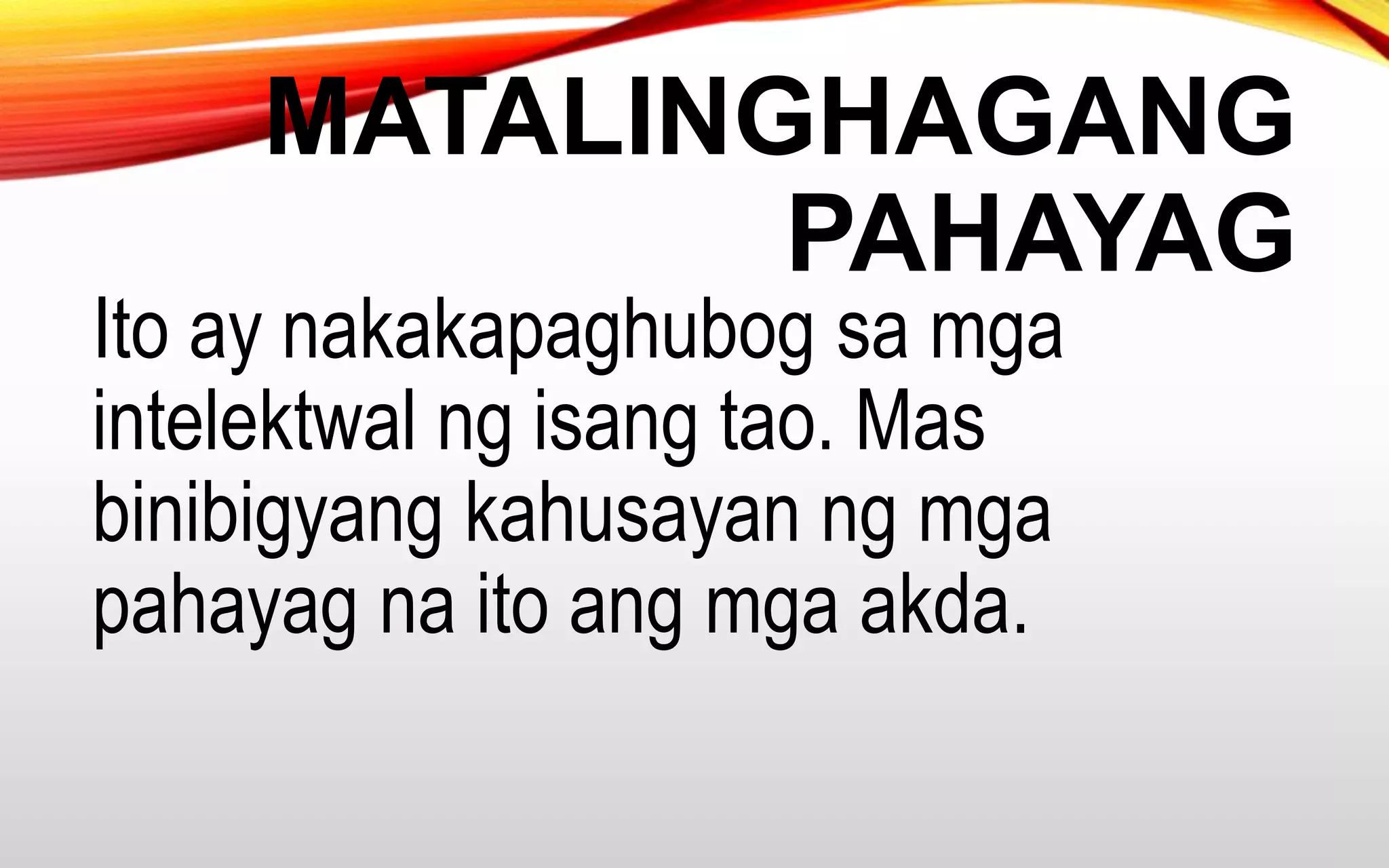 Filipino 8 Matalinghagang Pahayag | PPTX
