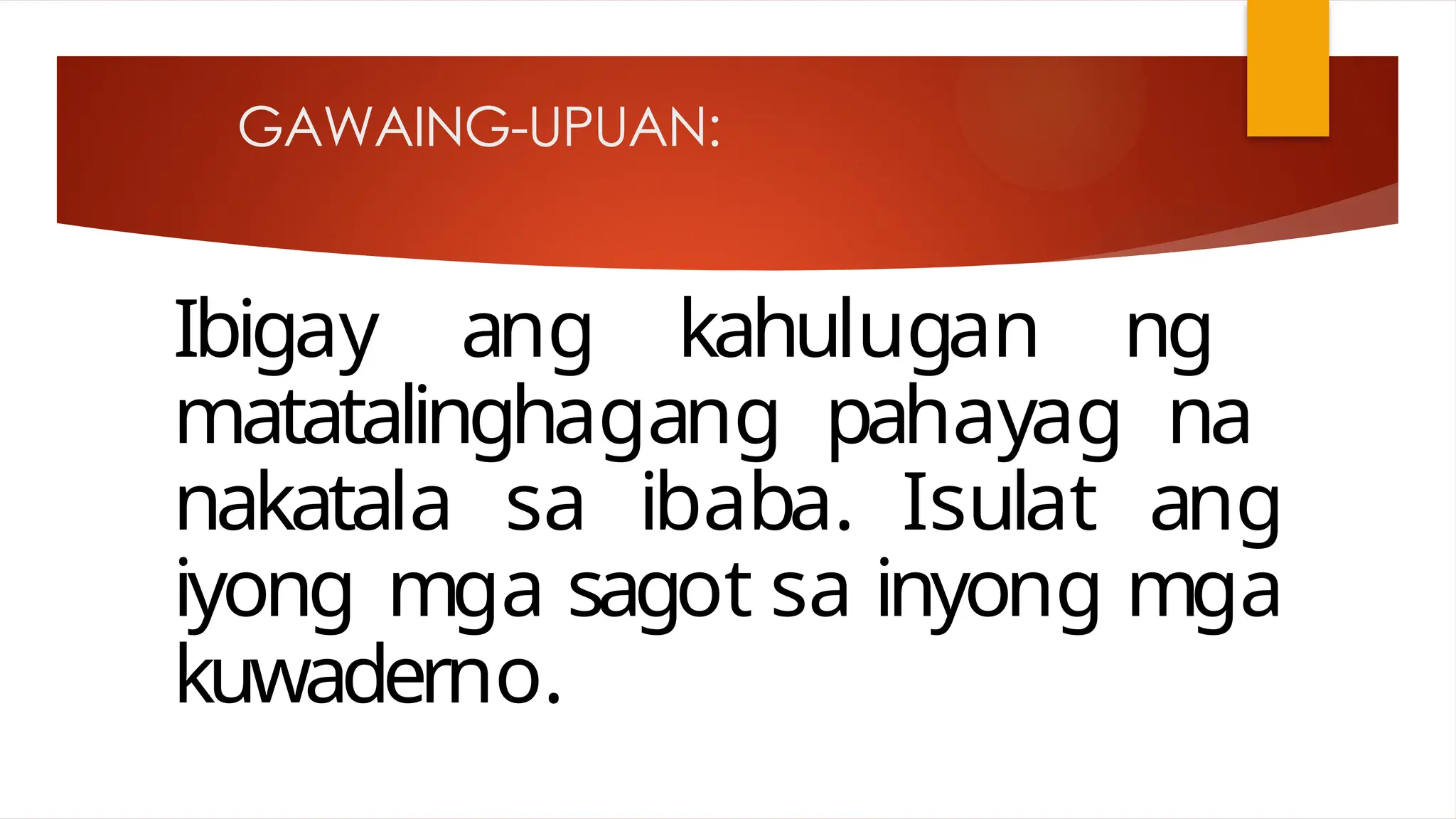 Matalinghagang mga Salita Filipino 8pptx | PPTX