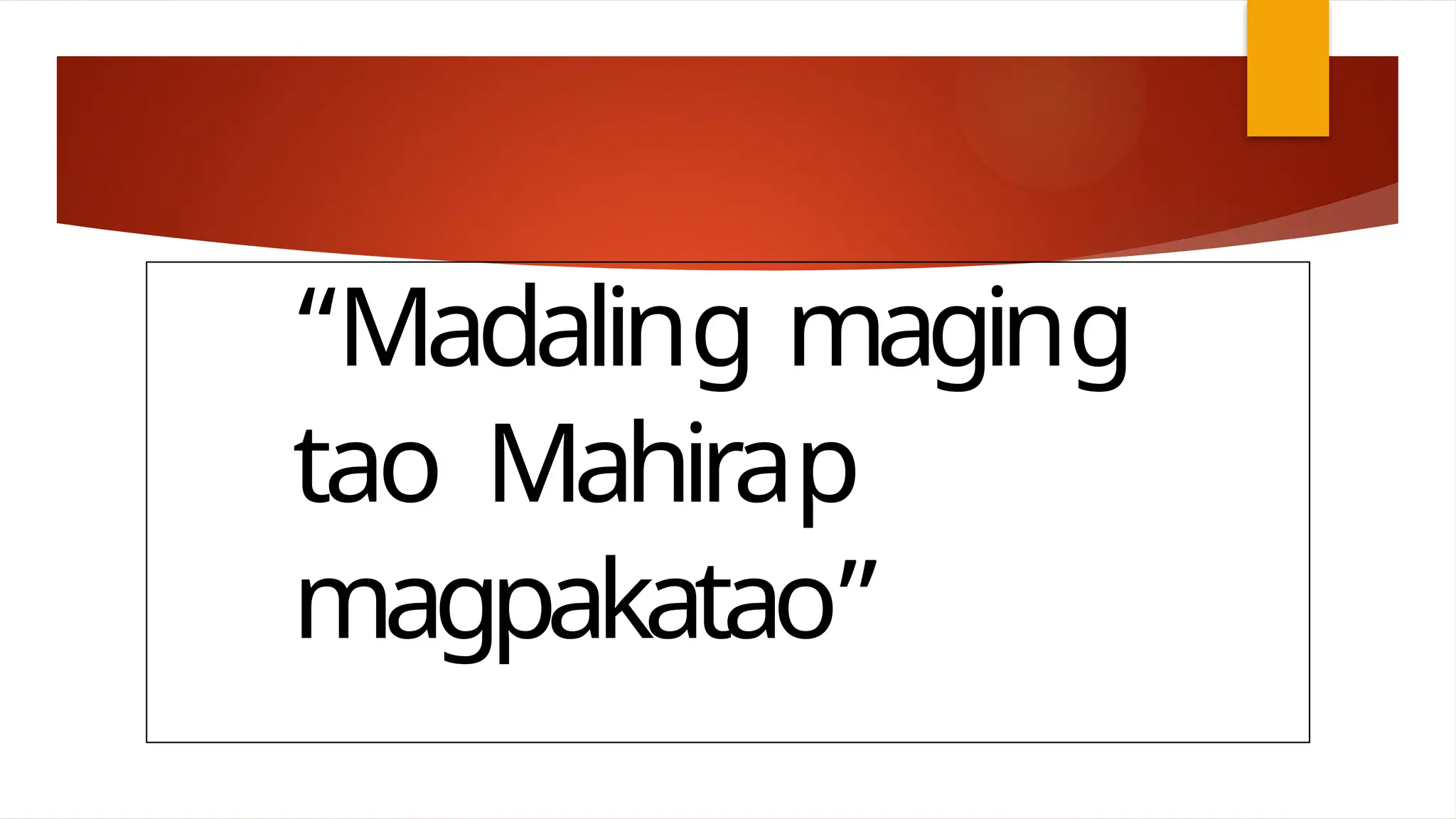 Matalinghagang mga Salita Filipino 8pptx | PPTX