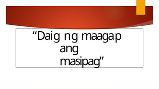 Matalinghagang mga Salita Filipino 8pptx | PPTX
