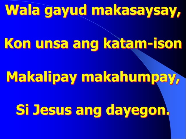 Matam-is Ang Ngalan Jesus.ppt