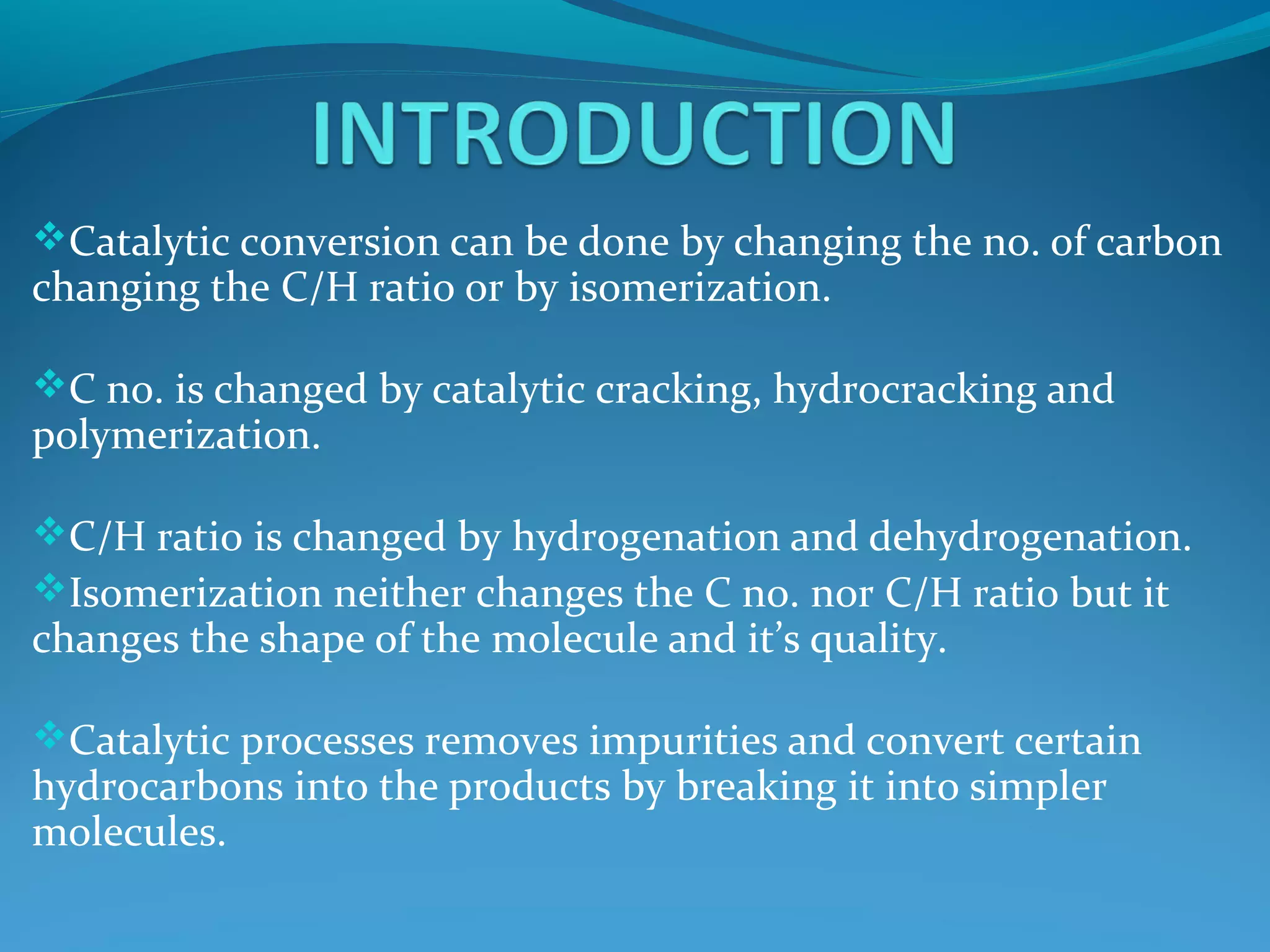 CATALYTIC REFORMING | PPT