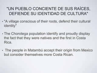 Matambu presentation | PPT