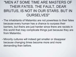 Matambu presentation | PPT