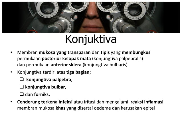 Mata merah konjuktivitis | PPT