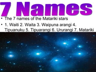 Matariki | PPT