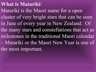 Matariki (1) | PPT