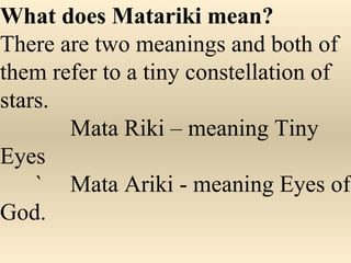 Matariki (1) | PPT
