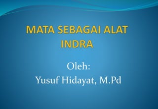 Mata sebagai alat indra | PPT
