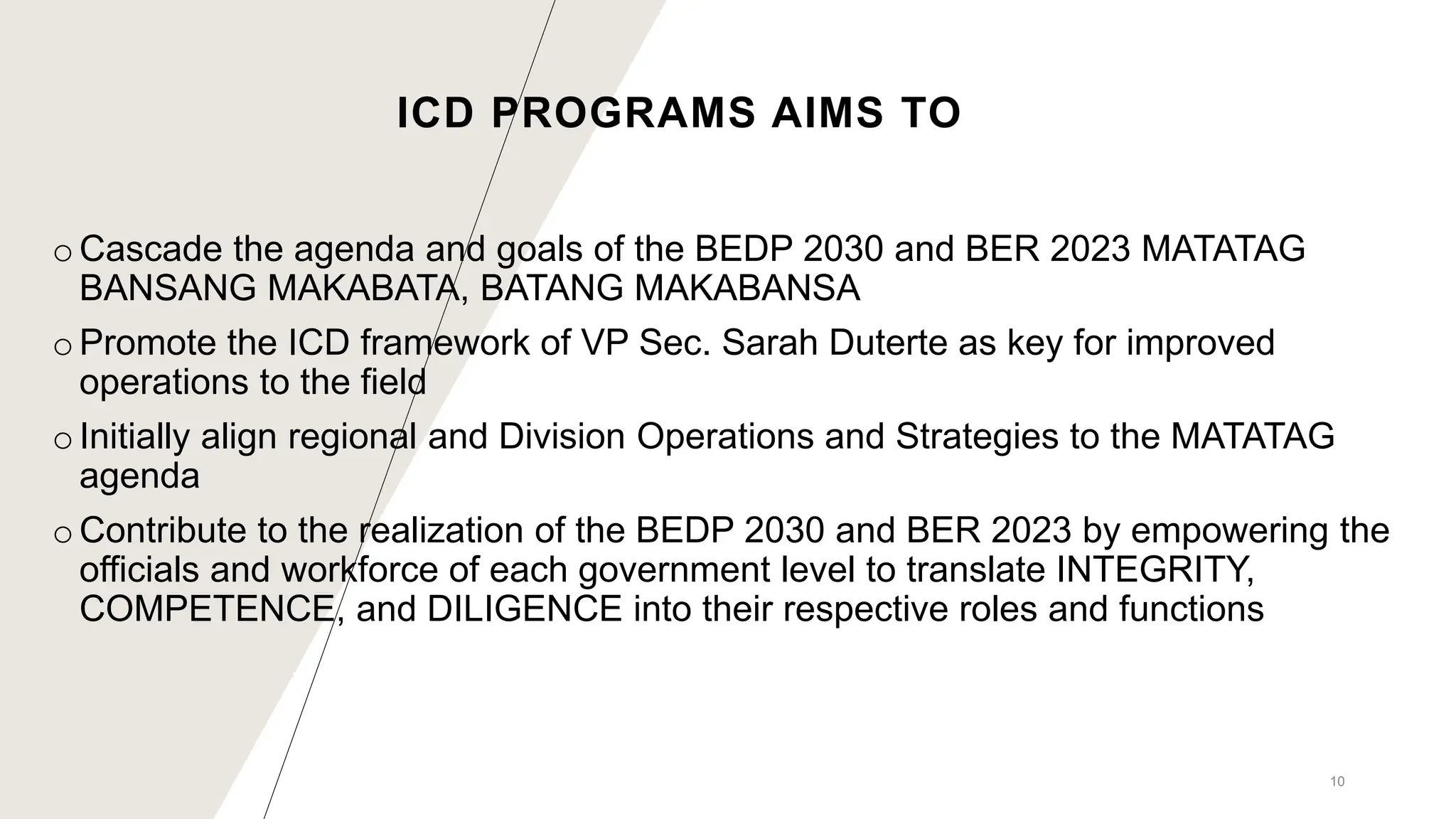 DepEd Matatag Agenda Curriculum Sara Duterte | PPTX