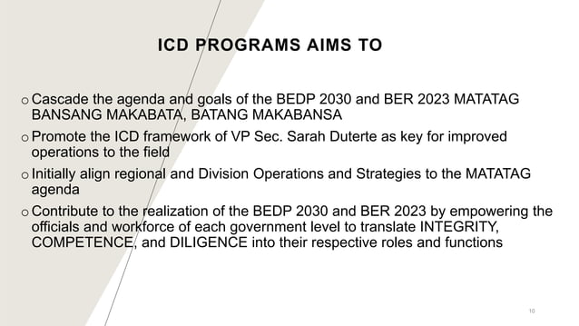 DepEd Matatag Agenda Curriculum Sara Duterte | PPTX