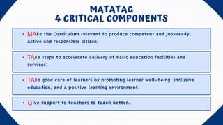 Matatag-Curriculum Bansang Makabata, Batang Makabansa | PPTX