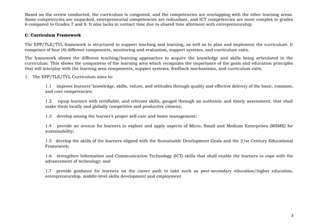 DEPED MATATAG-EPP_TLE-CURRICULUM-2.pdf | Professional School ...