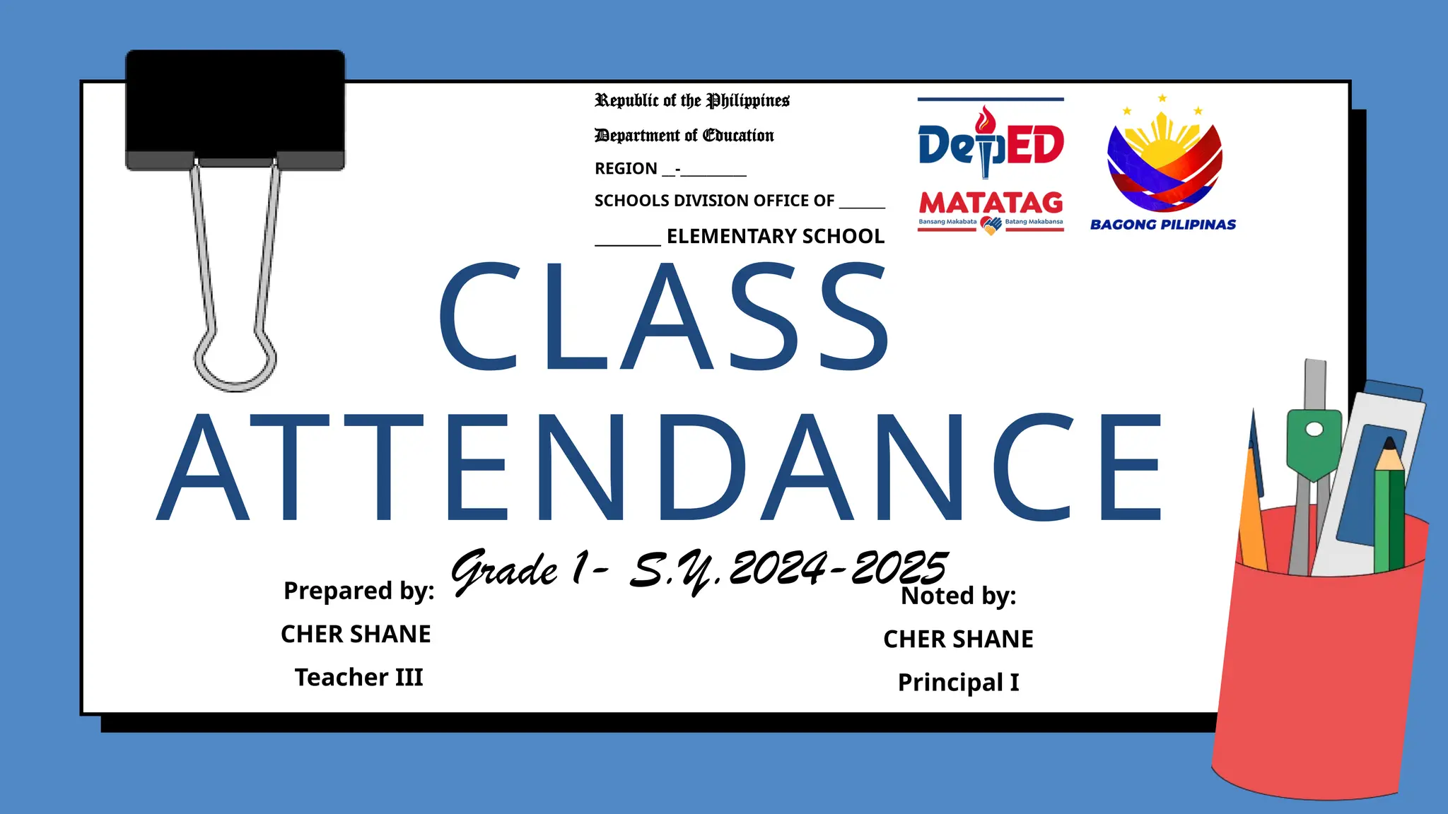 MATATAG COVER PAGE for cover pages and tabbings | PPTX