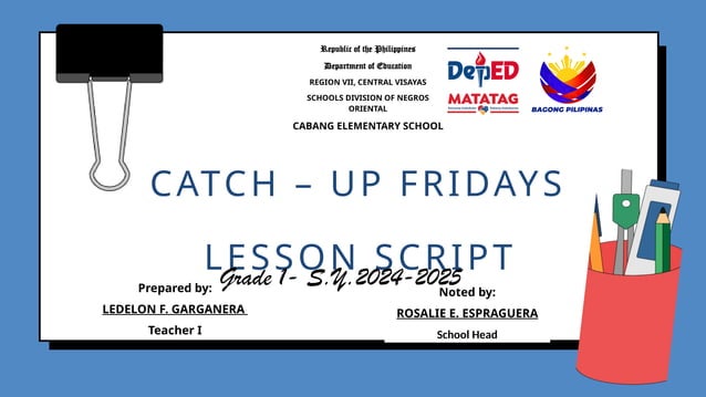 MATATAG COVER PAGE for cover pages and tabbings | PPTX | Primary ...