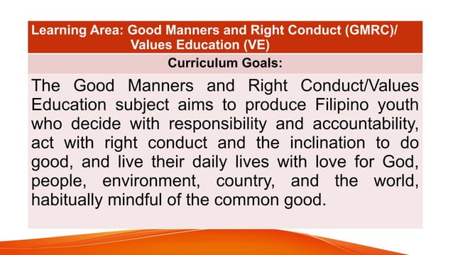 the general shape of matatag curriculum. | PPTX