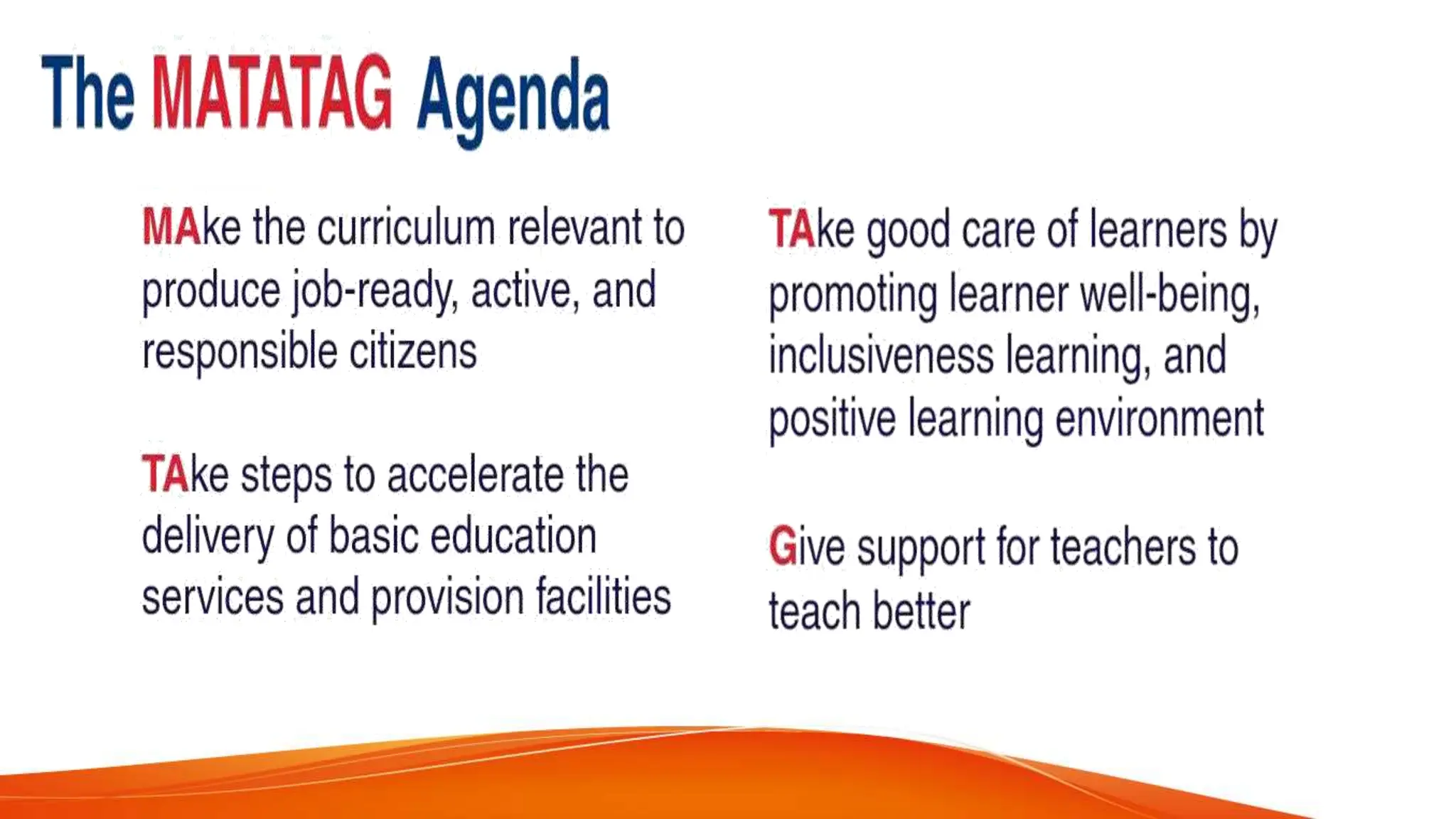 MATATAG CURRICULUM.pptx | Education industry | Industries