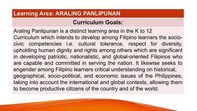 MATATAG CURRICULUM.pptx | Education industry | Industries