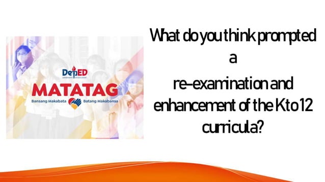 MATATAG CURRICULUM.pptx | Education industry | Industries