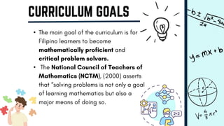 MATATAG CURRICULUM IN MATH - SUJERO SEC EDUC | PPTX