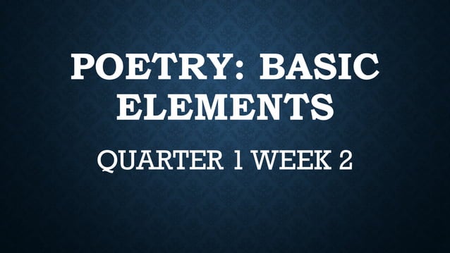 matatag English Q1W2.pptx Quarter 1 Week 2 | PPTX