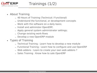 OpenERP - Offshore with OpenERP | PPT