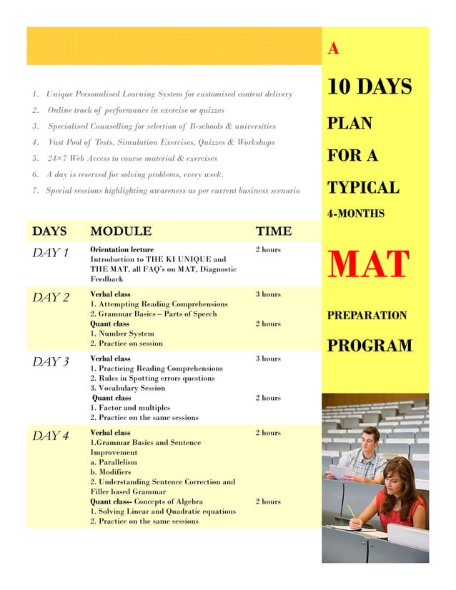 Mat Brochure | PDF | Secondary Education | Education