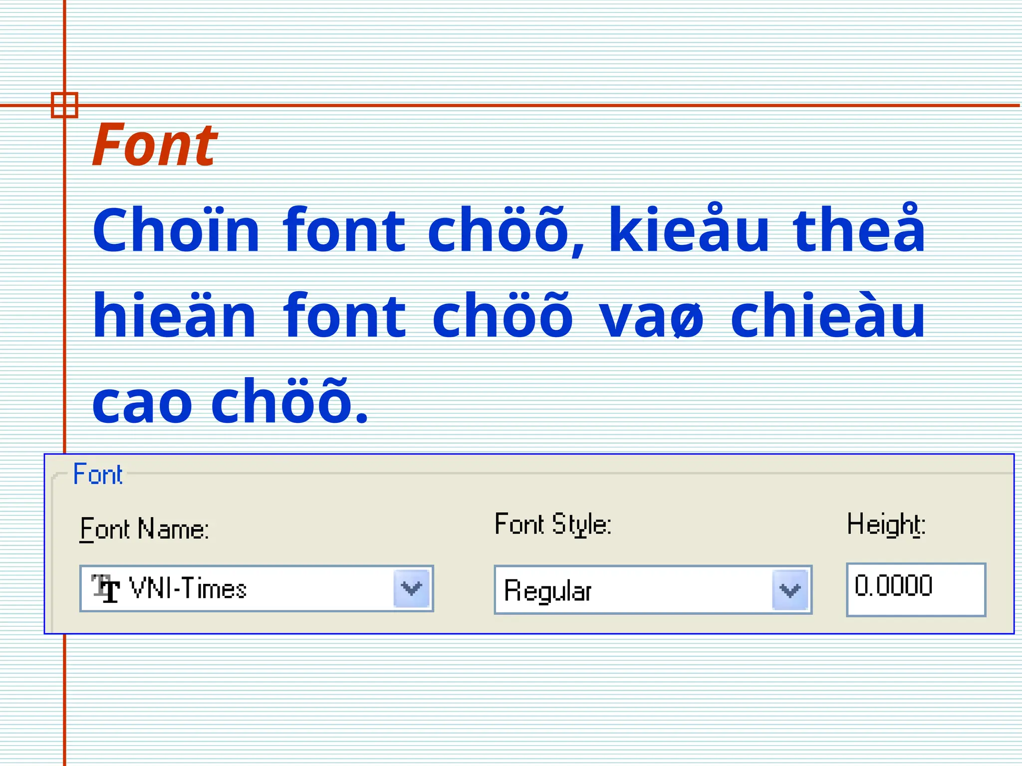 Ve Mat cat trong phan mem autocad- TEXT.ppt