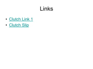 Clutch Fundamentals System of vehicle.ppt