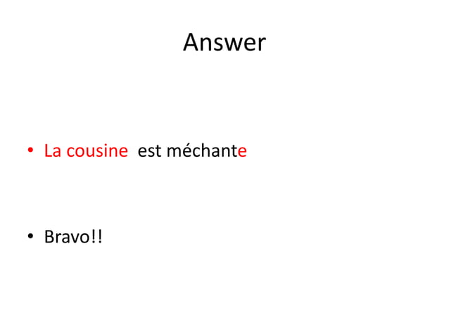 Matching adjectives to nouns less adjectives | PPT