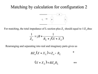 Matching and Tuning in RF AND MICROWAVE ENGINEERING | PPT