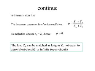 Matching and Tuning in RF AND MICROWAVE ENGINEERING | PPT